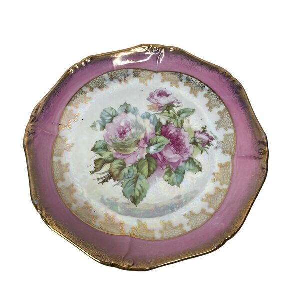 Wheelock La Perl Rose | Dining | Vintage La Perl Rose Wheelock Cabbage ...